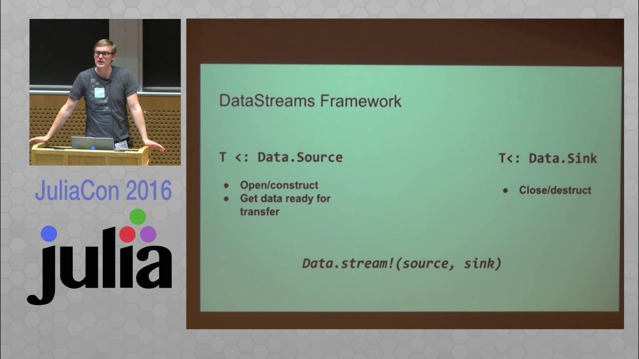DataStreams.jl: Workflows for Data Processing Tasks | Jacob Quinn | JuliaCon 2016 - YouTube