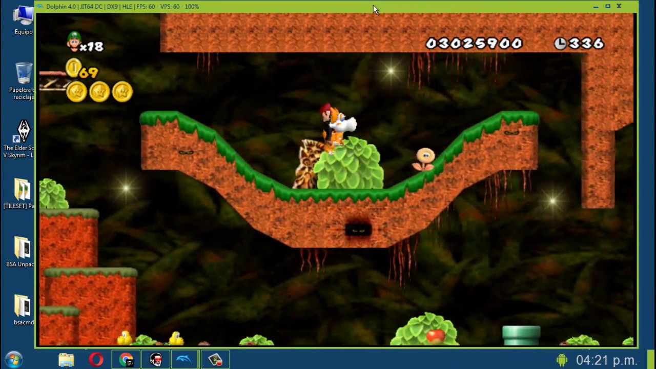 NSMBW Custom Level Mario Custom Level - New Super Mario Bros Wii - YouTube