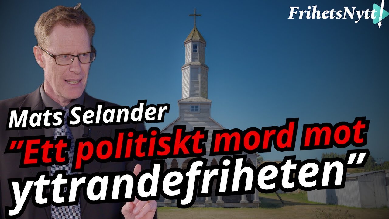 Mats Selander: ”Vi måste stå rakryggade som kristna” - YouTube