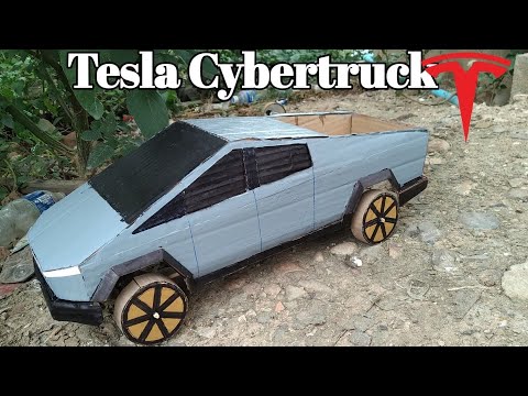 how to make tesla cybertruck - YouTube