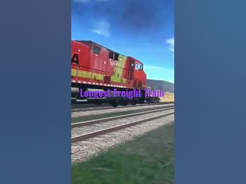 Longest Freight Train - YouTube