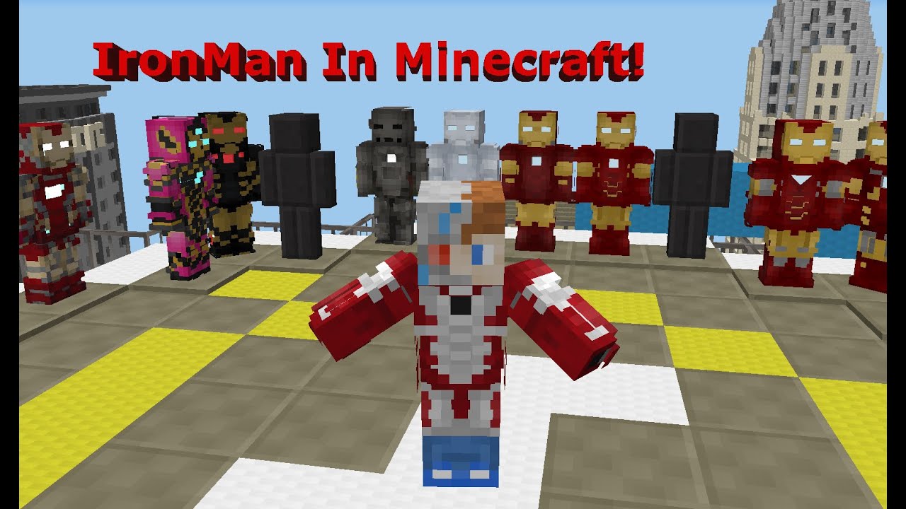 How To Become IronMan In Minecraft! - YouTube