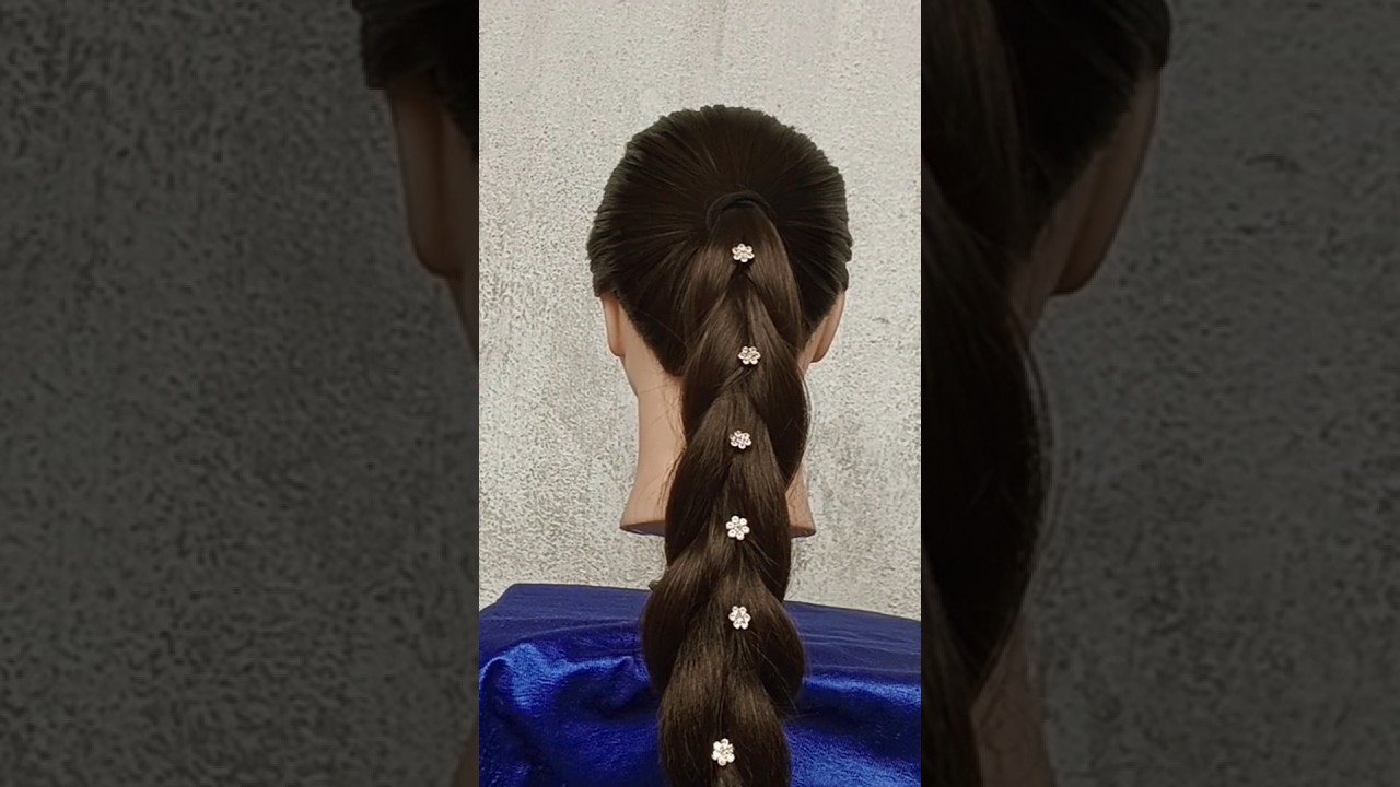 #new hairstyle #new poni style #short ... - YouTube