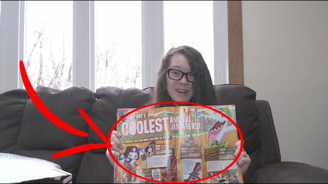 I Got Featured In A Real Animal Jam Magazine!!! - YouTube