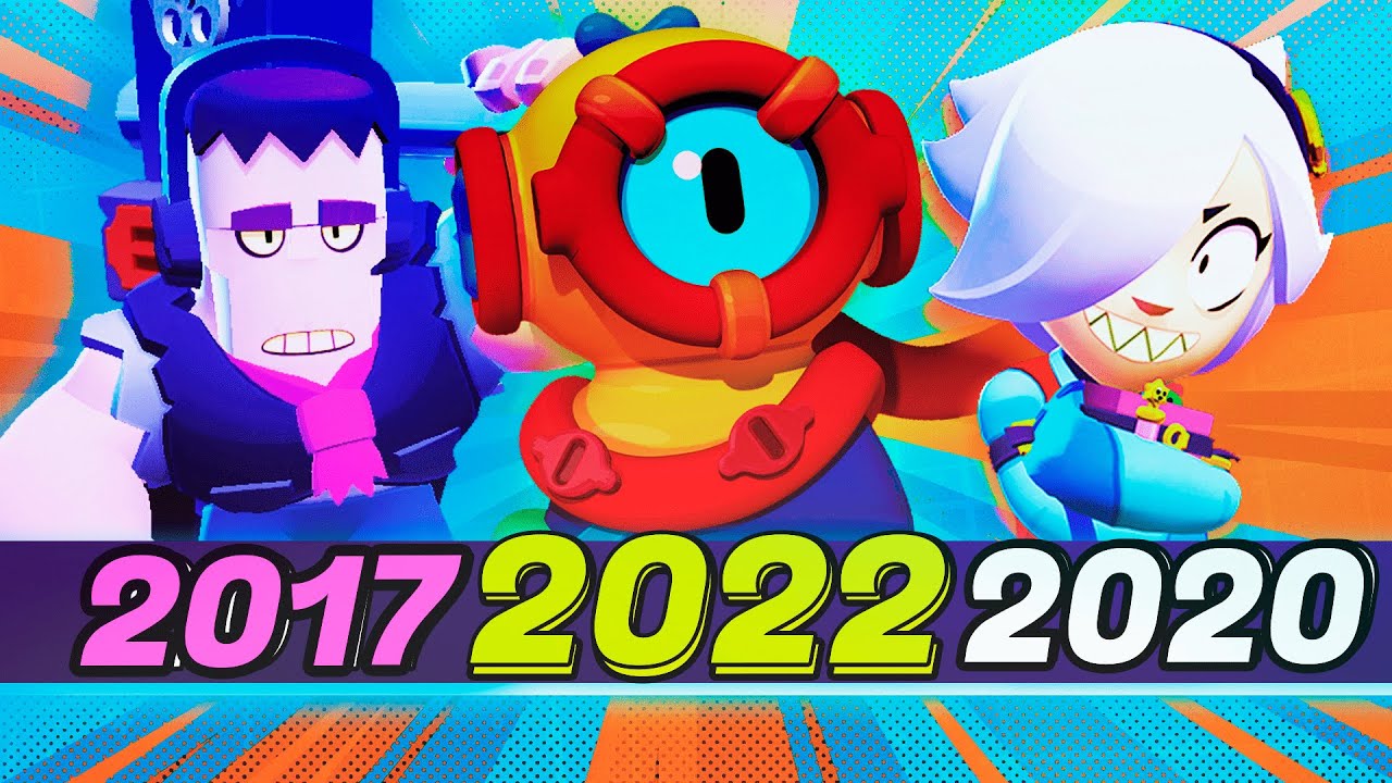 Brawl Stars - History of the Release of Characters (BRAWL STARS) - YouTube