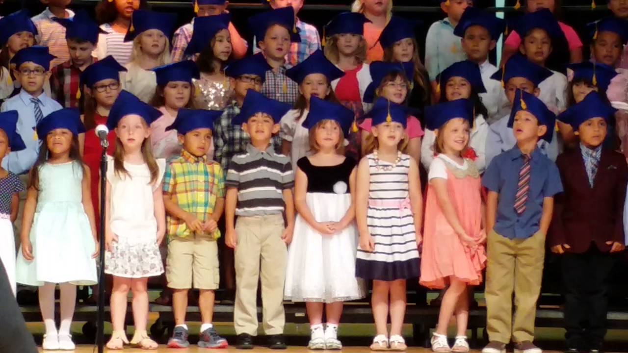 Lucas' Kindergarten Graduation - School song - YouTube