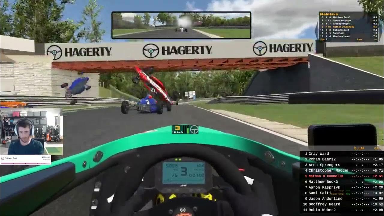 Epic Crash Avoid Iracing - YouTube