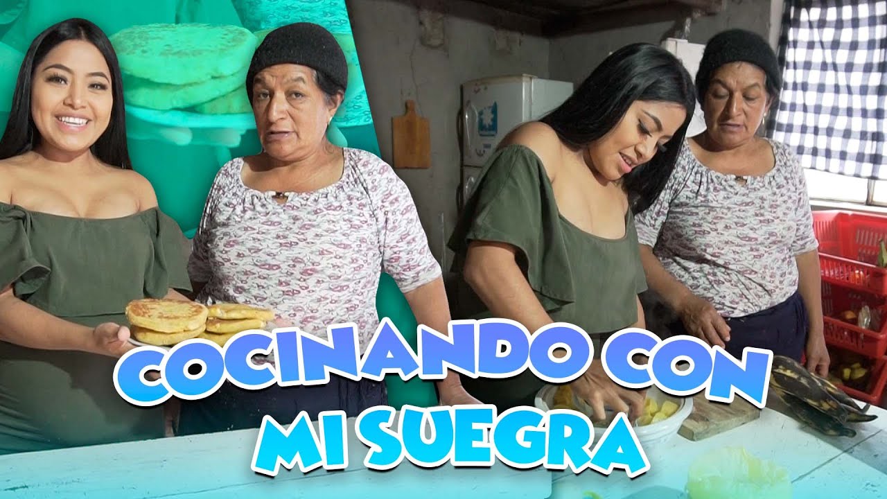 Cocinando con mi suegrita unas deliciosas tortillas | Elvia Maji, Sra ...
