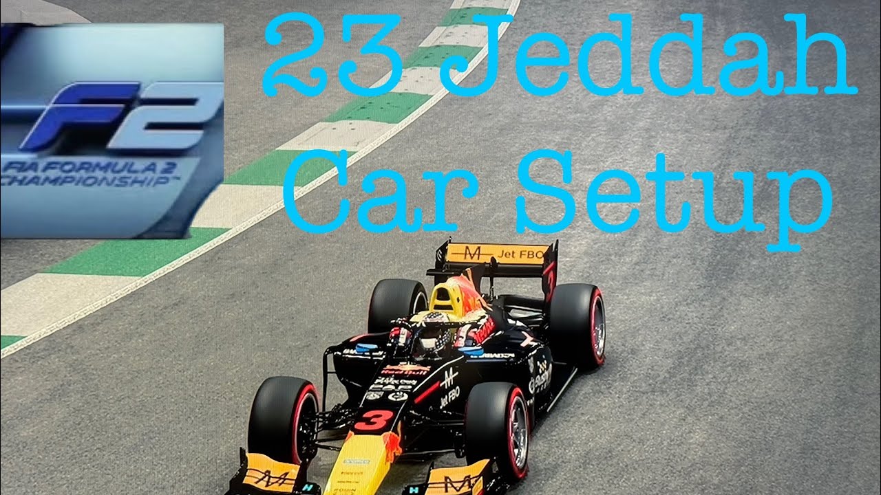 F2 23 Jeddah Slick Car Setup - YouTube