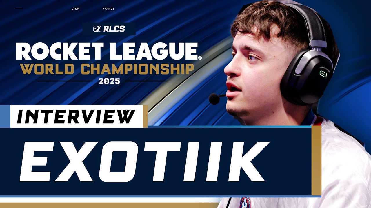 VIT Exotiik - Interview WORLDS RLCS 2025 (Jour 2) - YouTube