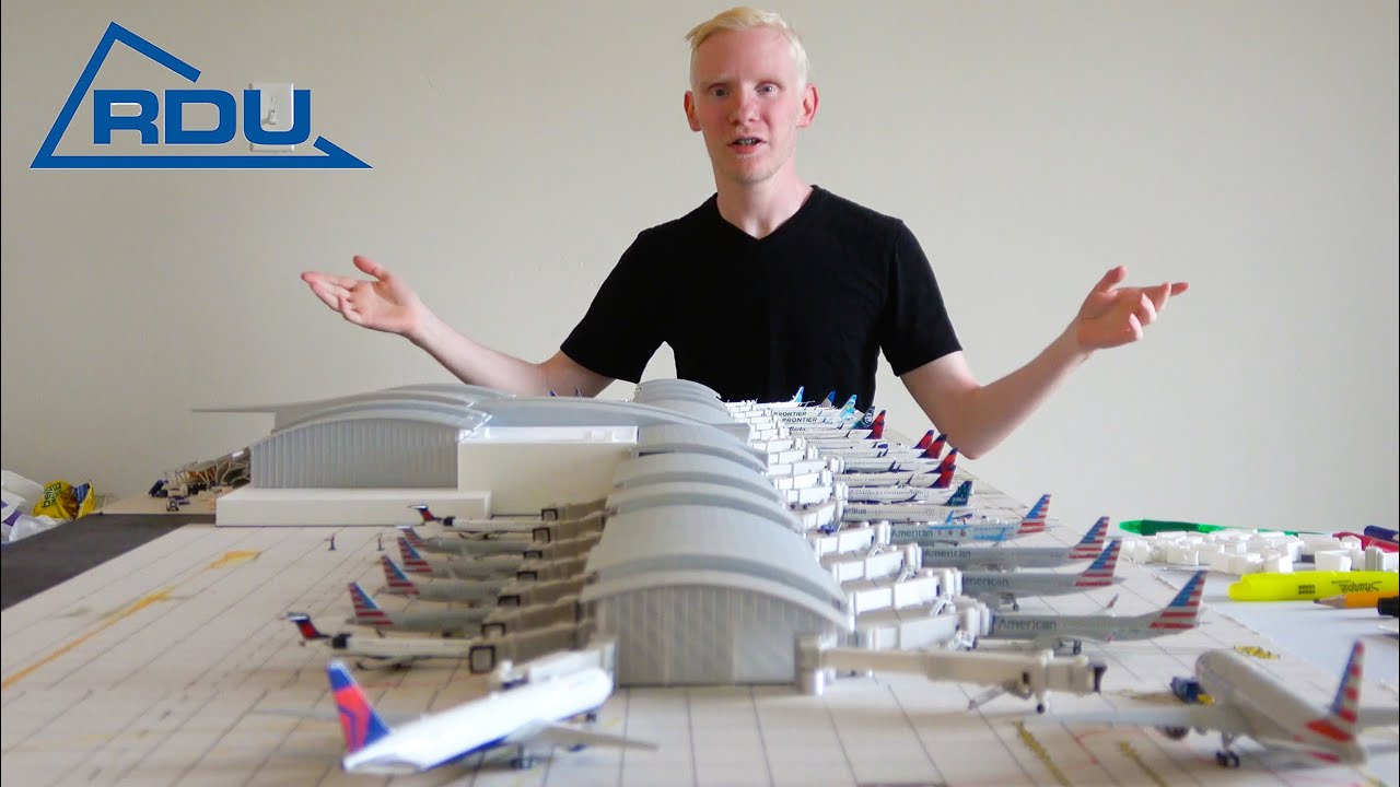 How I Built A Massive Realistic Model Airport - YouTube
