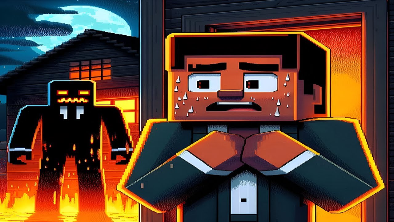 PrestonPlayz JUMPSCARED Me - Minecraft Animation : Monster School - YouTube