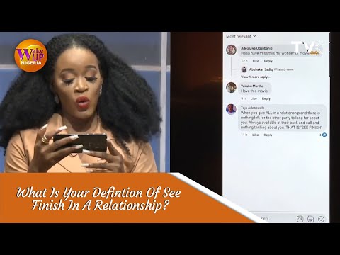 What Is The Meaning Of See Finish In A Relationship? - YouTube