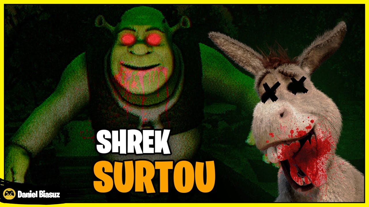 JOGO de TERROR do SHREK! - Nightmare Swamp - YouTube