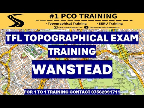 TFL TOPOGRAPHICAL SKILLS TEST REAL EXAM ROUTE EASTERN AVENUE 2024/PCO ...