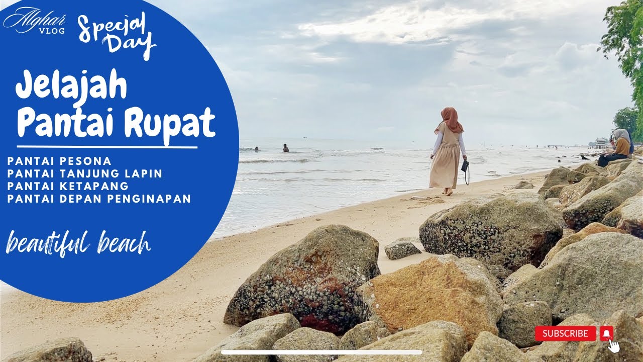 Jelajah Pantai di Pulau Rupat Utara | Pantai Tanjung Lapin, Pantai ...