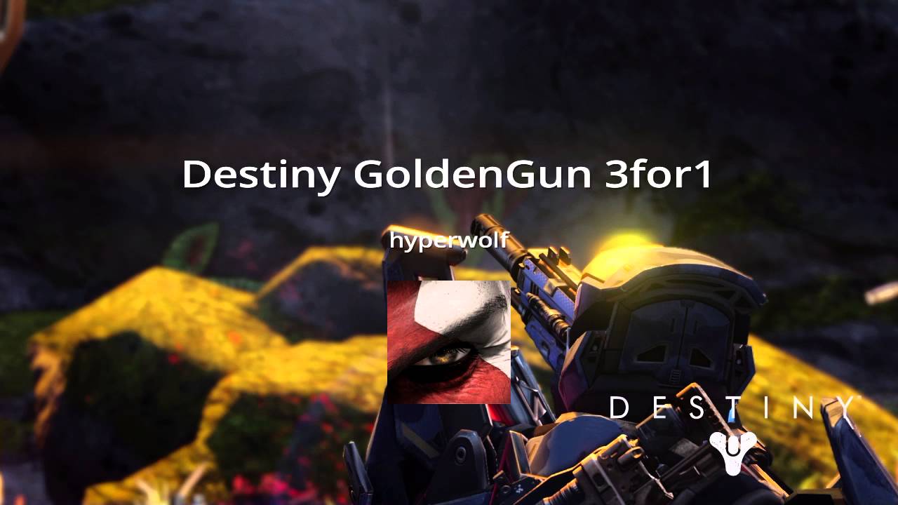 Destiny Golden Gun 3 for 1 - YouTube