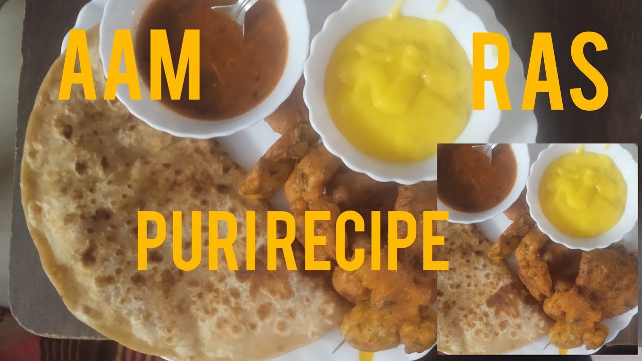 how to make aam ras puri recipe👍 - YouTube
