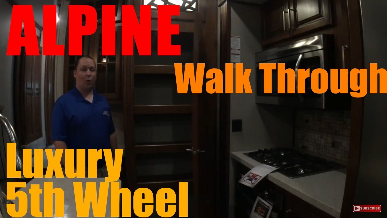 2018 Keystone Alpine 3660/3661FL Interior Walk Through - YouTube