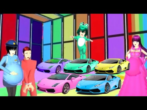 Yuta Mio Celine Ibu Hamil Kejar Pencuri Mobil Balap Warna Pink Biru ...