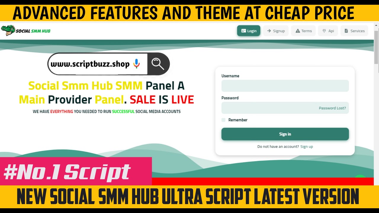 LATEST SMM PANEL SCRIPT Free Download | New Smm Panel Script| Social ...
