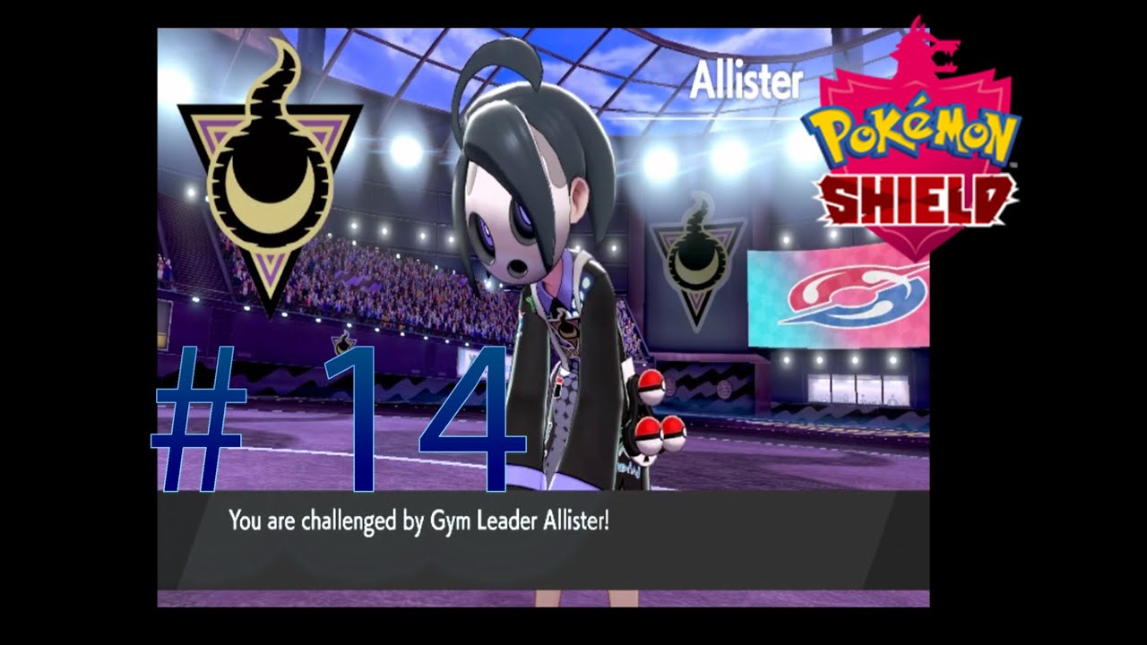 pokemon shield gamplay part 14- shiny pikachu + ghost gym leader ...