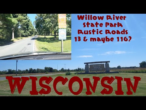 Willow River State Park Rustic Roads 13 & 116 in Wisconsin - YouTube