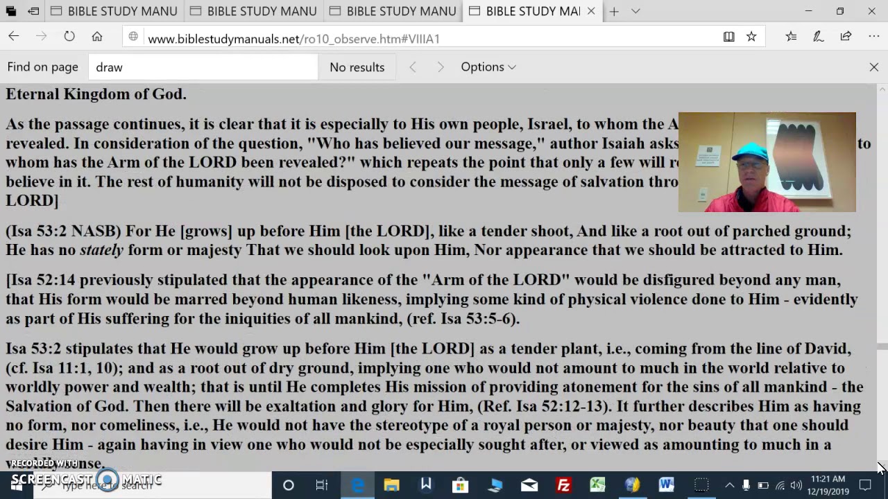 Isa 52:10, 13-15-53:12 - a clear statement of the gospel - YouTube