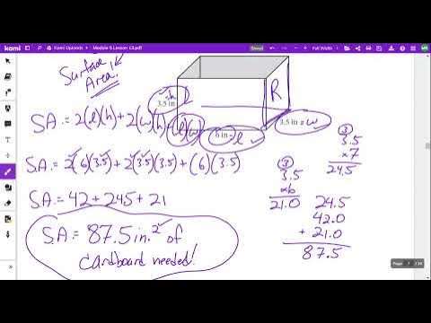 Eureka Squared - Grade 6 - Module 5 - Lesson 13 - YouTube