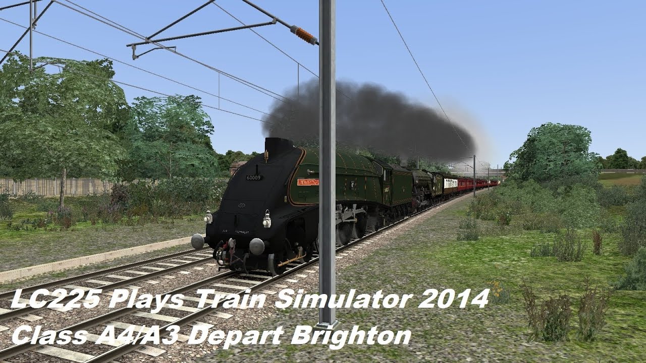 Train Simulator 2014 - LNER A4 Pacifics - The Statesman - YouTube