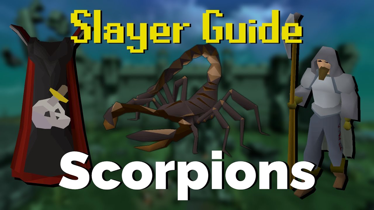 Scorpion Slayer Quick Guide OSRS - YouTube