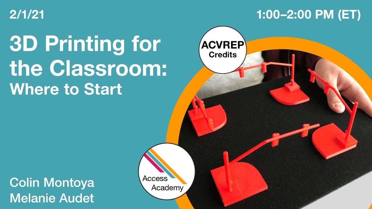 3D Printing for the Classroom: Where to Start - YouTube