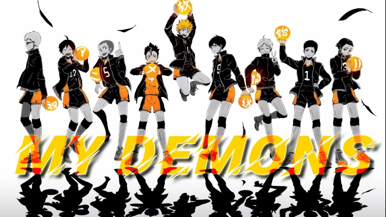 Haikyuu//AMV- My demons// - YouTube