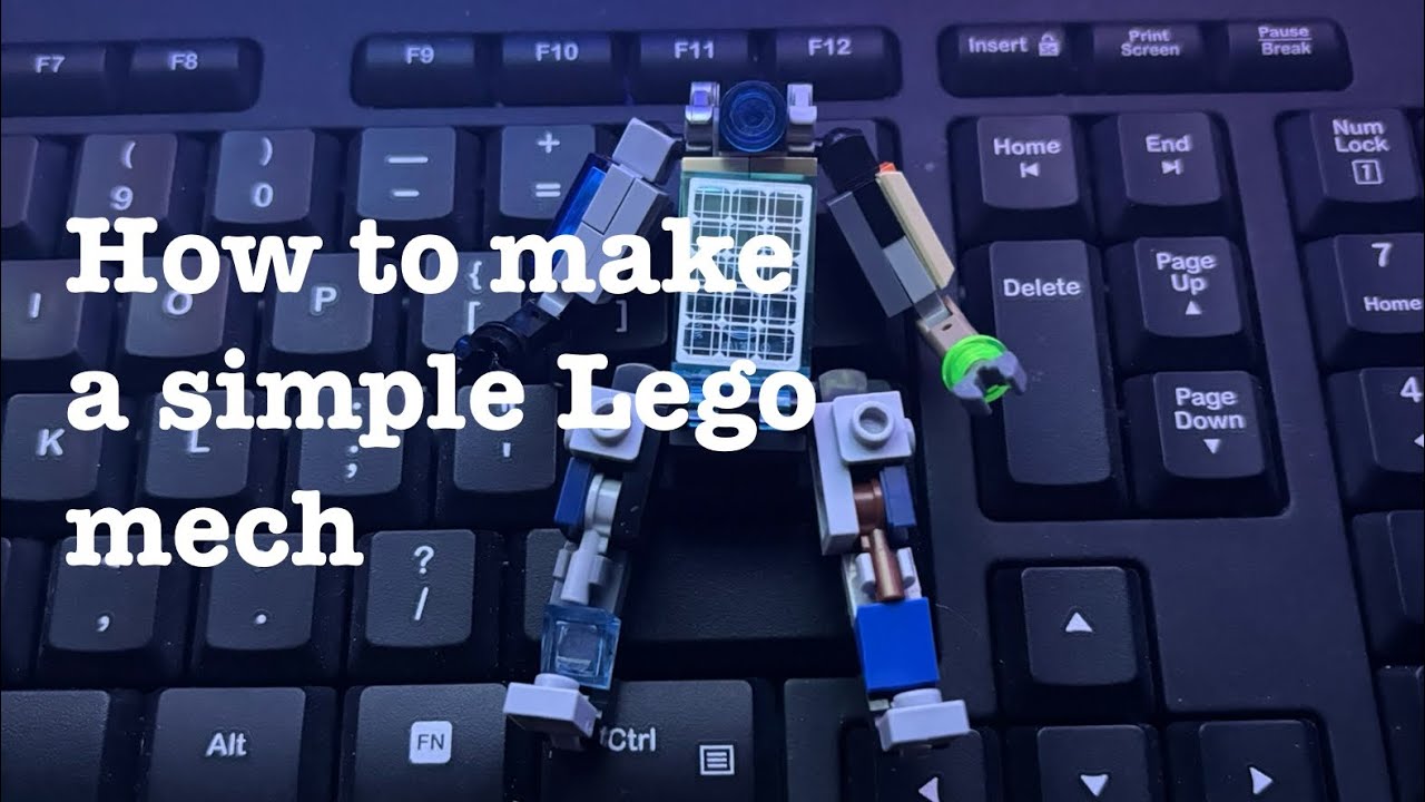 How to Make a Simple Lego Mech! - YouTube