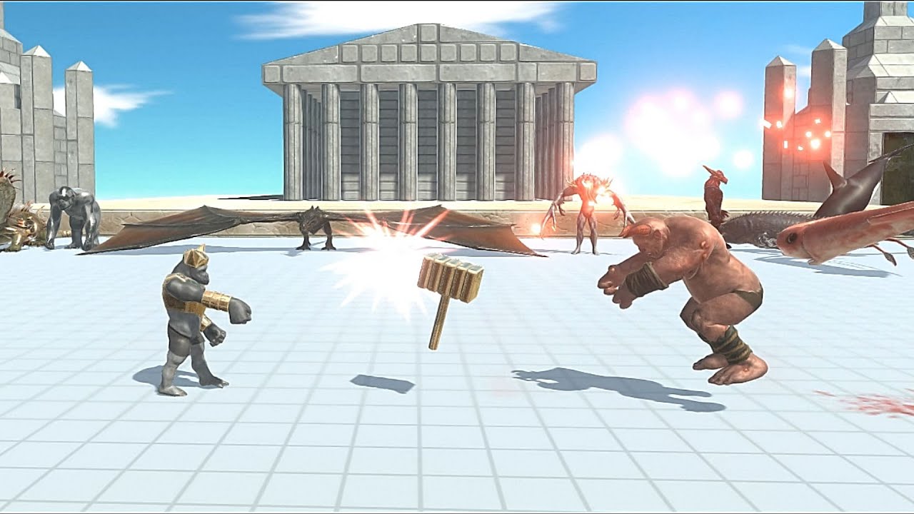 MUTANT PRIMATES + FANTASY VS INFERNALS + AQUATICS - Animal Revolt ...