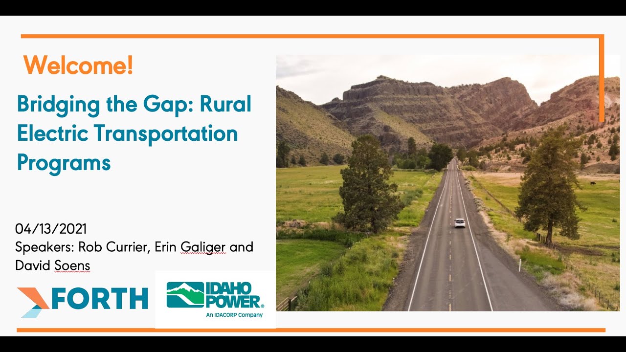 Bridging the Gap: Rural Electric Transportation Programs - YouTube