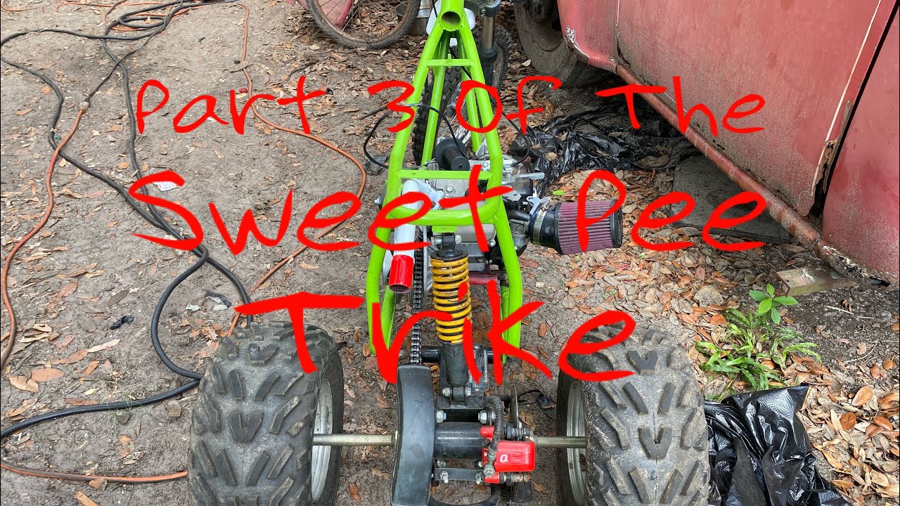#minitrike #predator212 SweetPee This Is Part 3 Of The Sweet Pee Trike ...