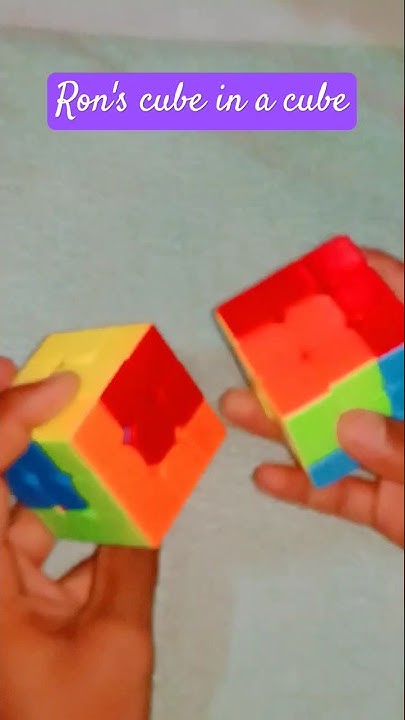 Ron's pattern ) making with 3 by 3 Rubik's cube in easy moves #new pattern# - YouTube