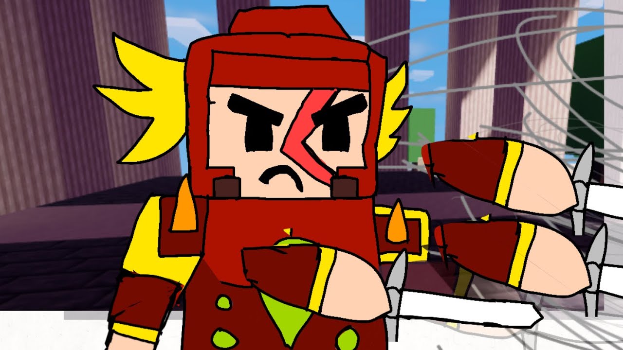 Warrior kit in a Nutshell (Roblox Bedwars Animation) - YouTube