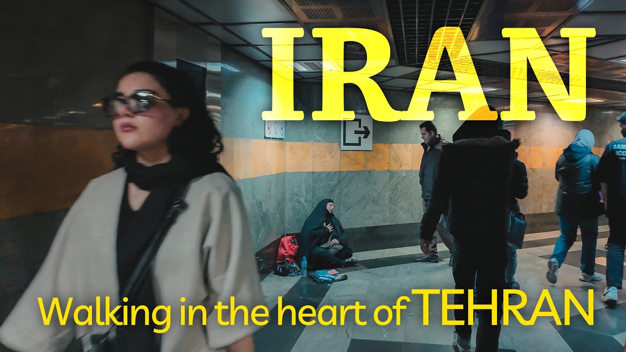 4K Walking Tour in the heart of TEHRAN's City Center 2025 | IRAN 🇮🇷 ...