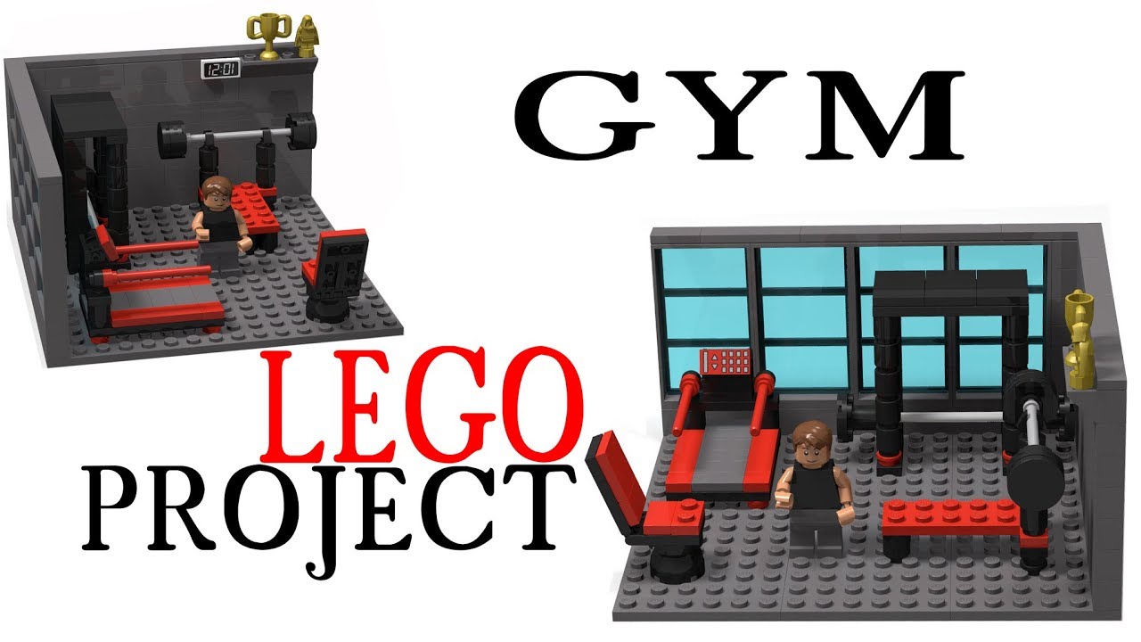 Gym Lego Project by Brick Designer - YouTube