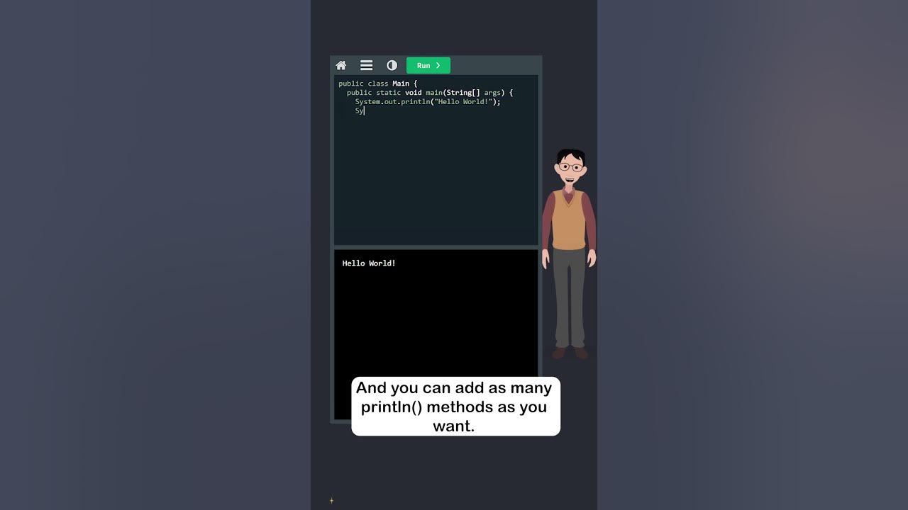 Java Output Part 1 Println W3schools Java Programming Youtube