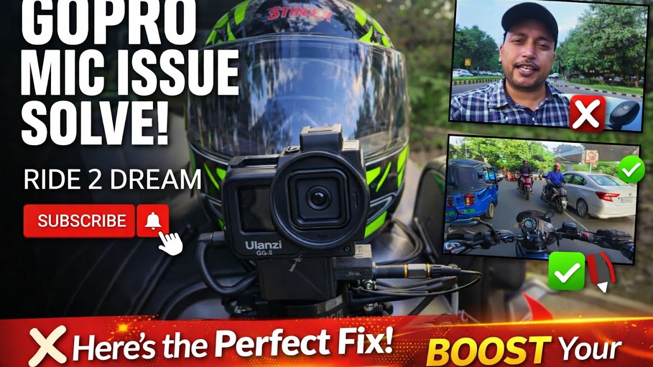 GoPro Mic Problems? Here’s the Perfect Fix! “Boost Your GoPro Hero 12 ...