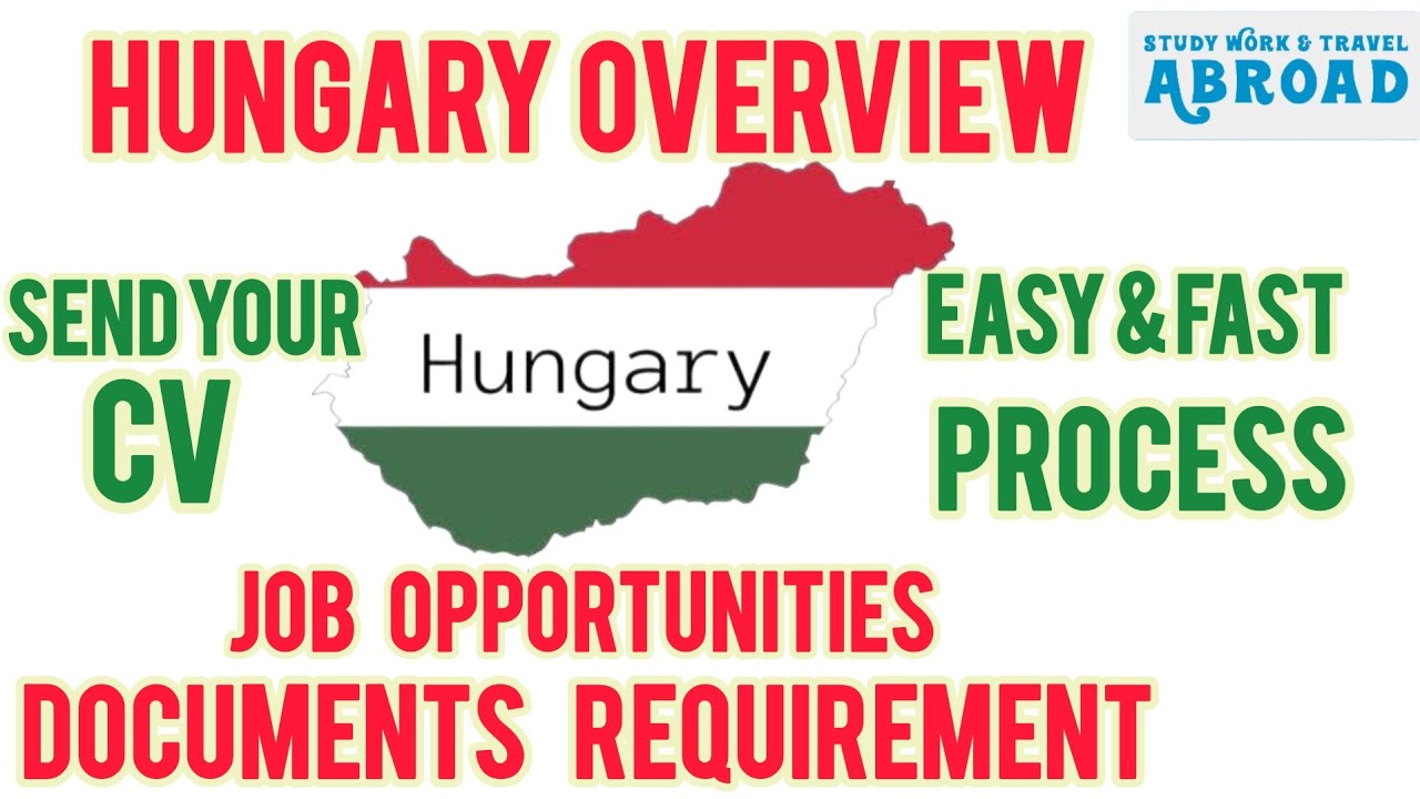 HUNGARY🇭🇺🇭🇺, Schengen Country, abroad Job, Hungary Work Visa, Jobs For ...
