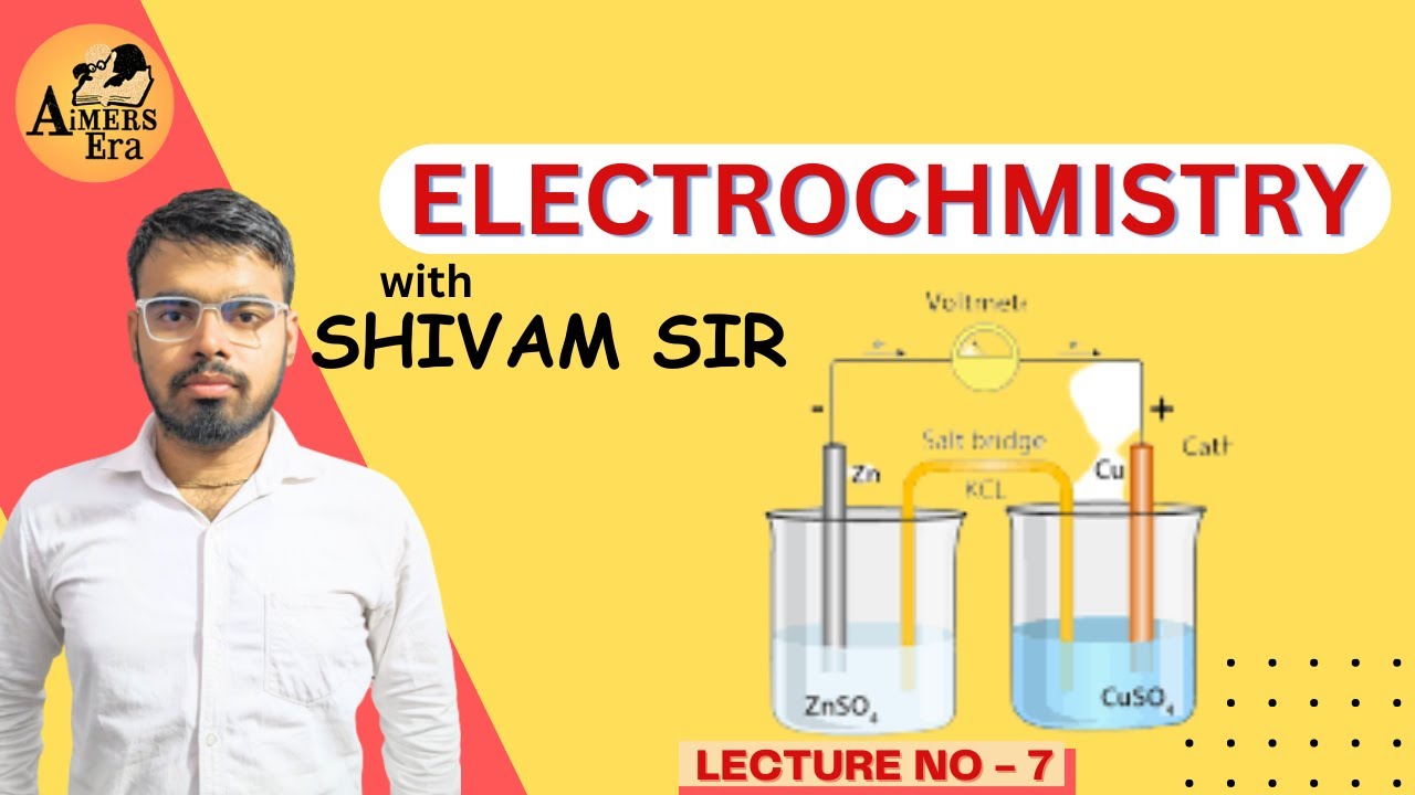 Lecture No - 7 || How to identify the signs of Electrodes of the Cells ...