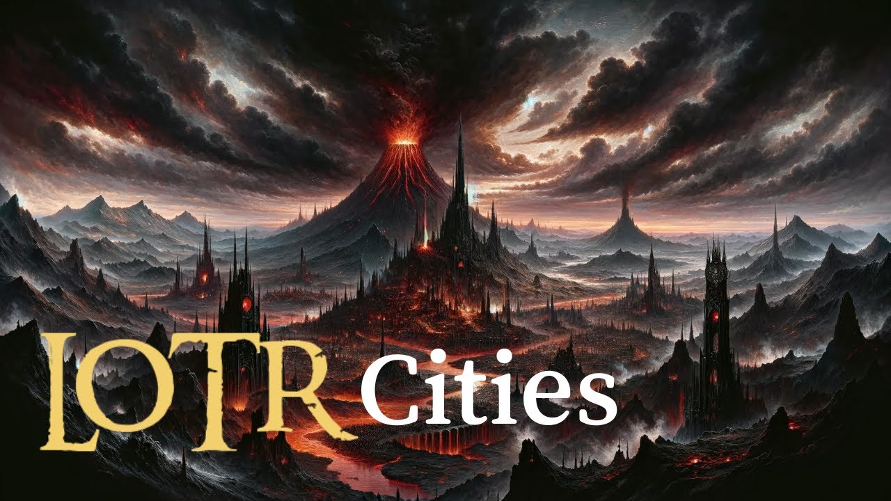 AI Art Middle Earth: 8 Iconic Lord of the Rings Cities | DALL-E 3 - YouTube