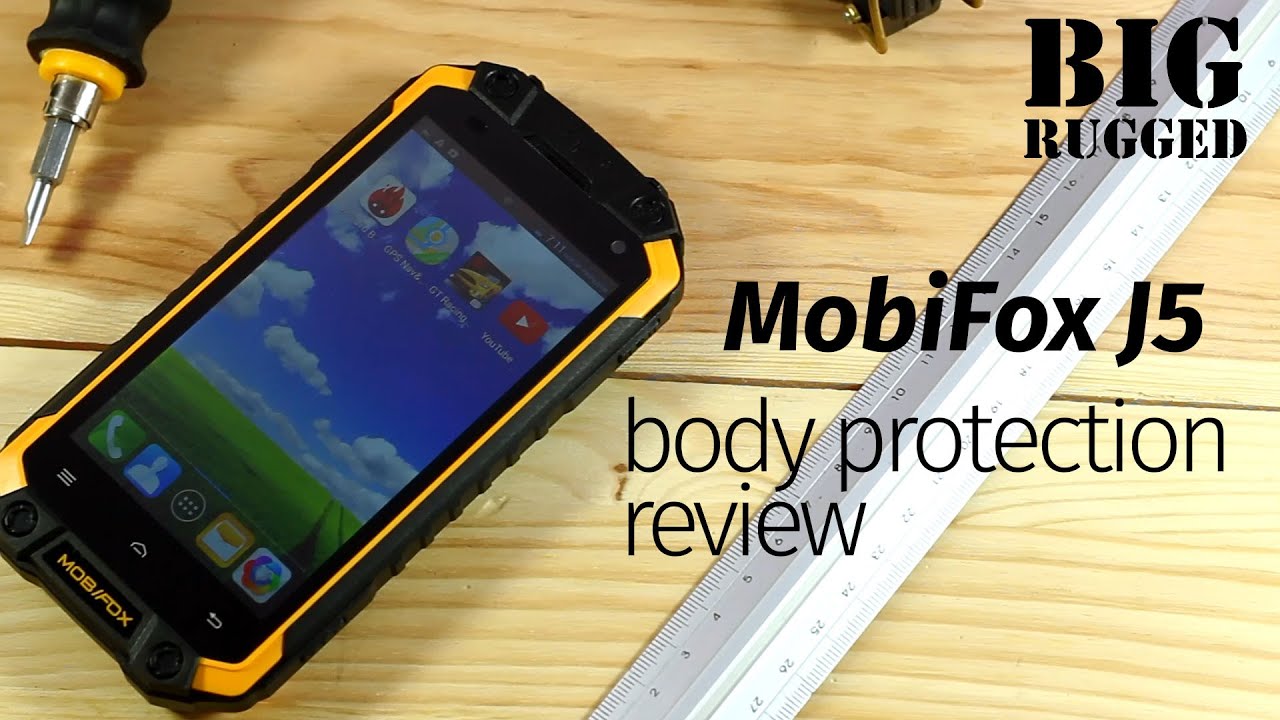 Best Quality rugged phone MobiFox J5 body review - YouTube