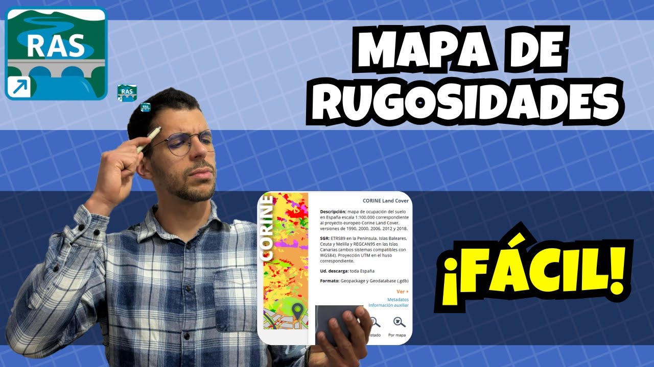 Crea y edita tu mapa de rugosidades con QGIS y RAS Mapper 🗺️ | Guía ...