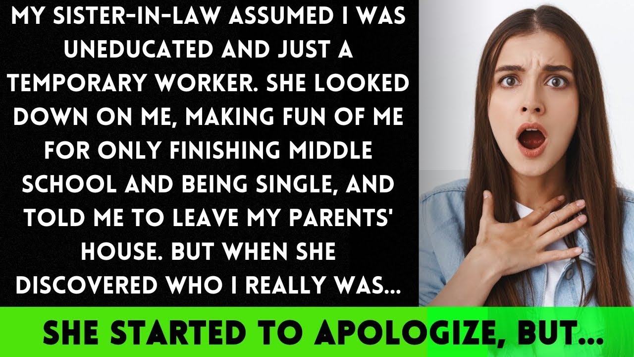 My SIL treated me badly and told me to leave the house. But when she ...