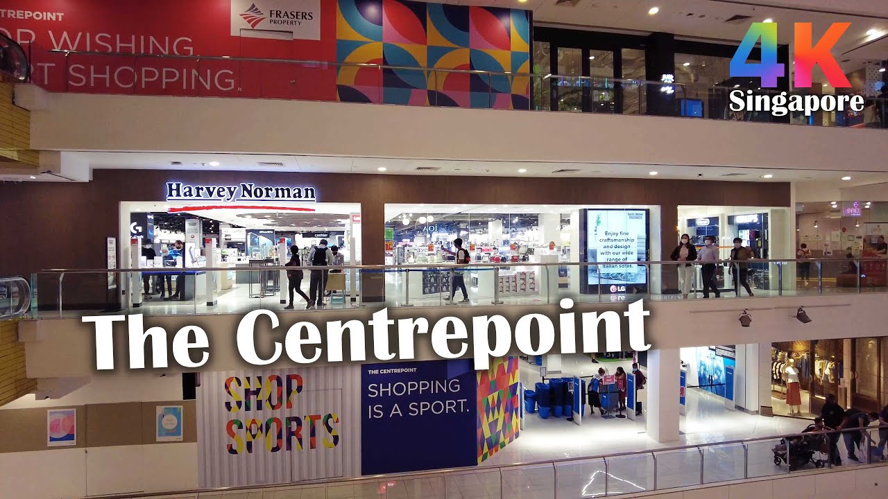 Singapore The Centrepoint Shopping Mall Walking Tour - 先得坊购物中心 April ...